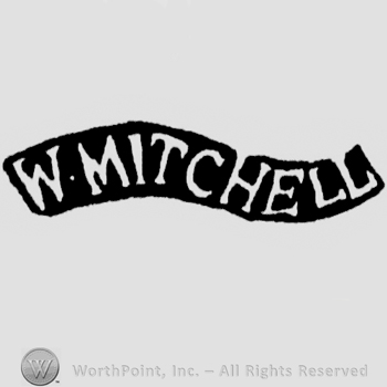 Mark with The text "W. MITCHELL". | #32519