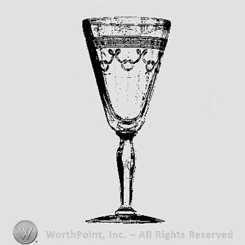 Mark with Glass Pattern: Richmond; wine glass. | #325383