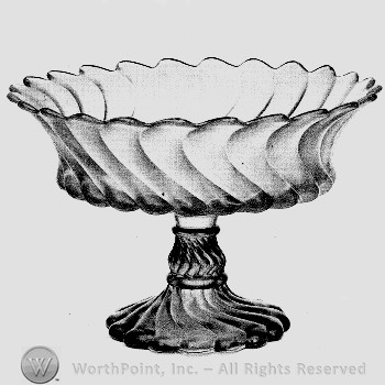 Mark with Glass Pattern: Queen Anne; bowl. | #325758