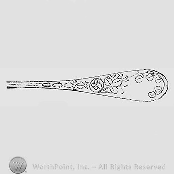 Mark with Silver Plated Pattern: Engraved; | #326500