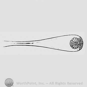 Mark with Silver Plated Pattern: Shell; flatware. | #326513