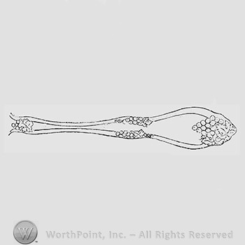 Mark with Silver Plated Pattern: Angelica; | #326600