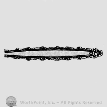 Mark with Silver Plated Pattern: Royal Lace; | #326659