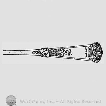 Mark with Silver Plated Pattern: Crown Plate Two; | #326675