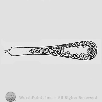 Mark with Silver Plated Pattern: Tacoma; | #326711