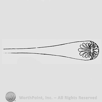 Mark with Silver Plated Pattern: Shell; flatware. | #326714