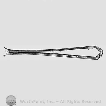 Mark with Silver Plated Pattern: Washington | #326783