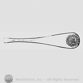 Mark with Silver Plated Pattern: Shell; flatware. | #326807