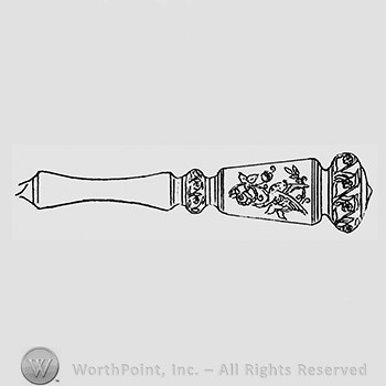 Mark with Silver Plated Pattern: Corona; | #326834