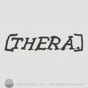 Mark with The word "[THERA]". | #32684
