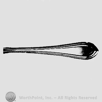 Mark with Silver Plated Pattern: Washington; | #326889