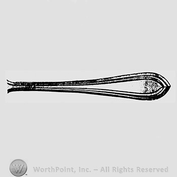 Mark with Silver Plated Pattern: Washington; | #326902