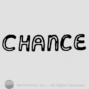 Mark with The word "CHANCE". | #32697