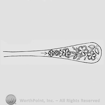 Mark with Silver Plated Pattern: Hand Engraved; | #327056