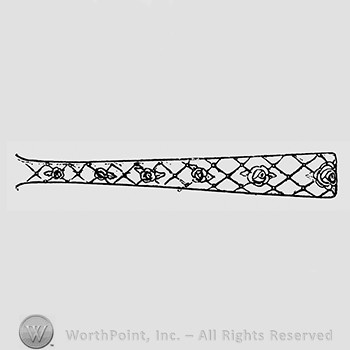 Mark with Silver Plated Pattern: Rose Marie; | #327092