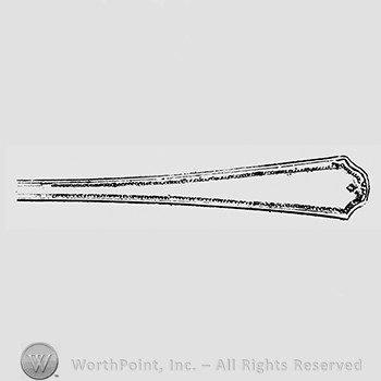 Mark with Puritan Plate One pattern. | #327192