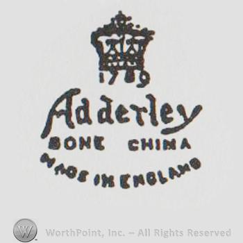 Mark with logo with a crown and "adderley bone | #32742