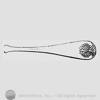 Mark with Silver Plated Pattern: Shell; flatware. | #327771