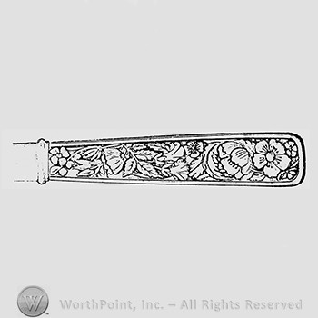 Mark with Silver Plated Pattern: Embossed 16; | #327890