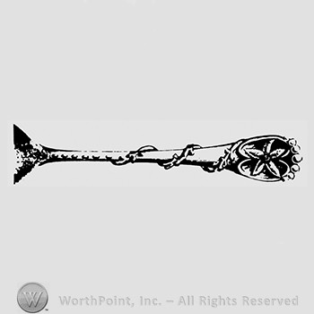 Mark with Silver Plated Pattern: Coral; flatware. | #327966