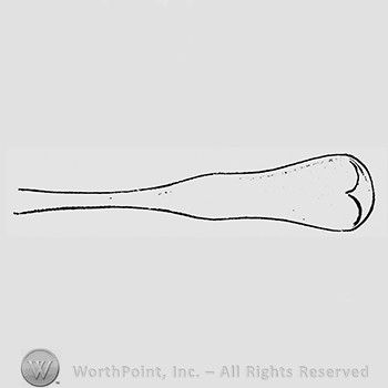 Mark with Silver Plated Pattern: Fiddle; | #328219