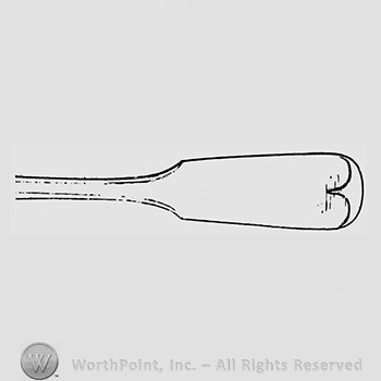 Mark with Silver Plated Pattern: Tipped; | #328310