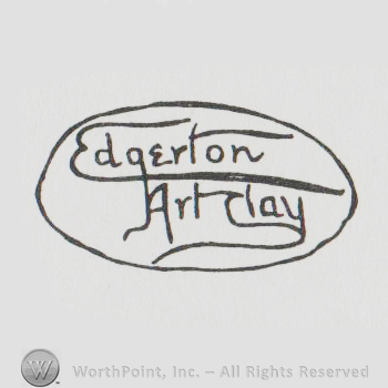 Mark with The text "Edgerton Art Clay" and an | #32833