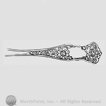 Mark with Silver Plated Pattern: Corona; | #328421