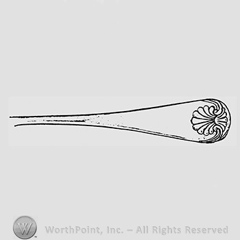 Mark with Silver Plated Pattern: Shell; flatware. | #328472