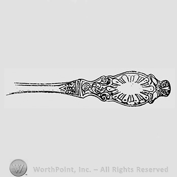 Mark with Silver Plated Pattern: Sheffield Three; | #328603