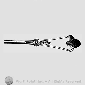 Mark with Silver Plated Pattern: Silver; | #328636