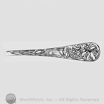 Mark with Silver Plated Pattern: Standard Four; | #328683