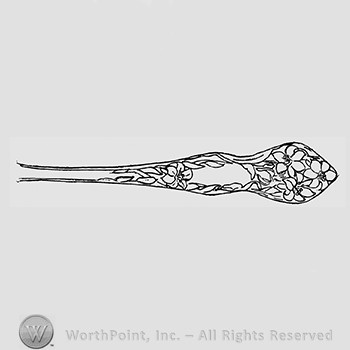 Mark with Silver Plated Pattern: Lilyta; | #328706