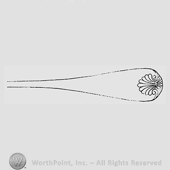 Mark with Silver Plated Pattern: Shell; flatware. | #328773