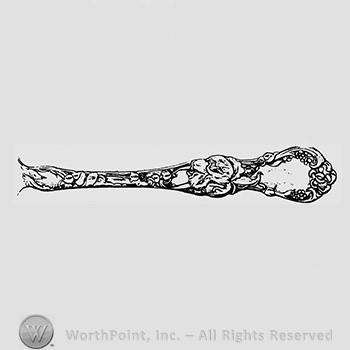 Mark with Silver Plated Pattern: Floral; | #328850