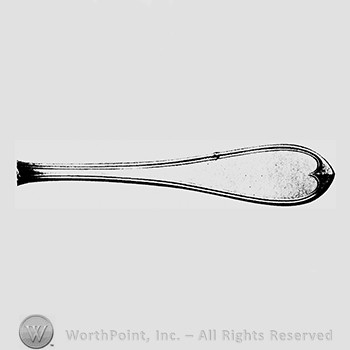 Mark with Silver Plated Pattern: Oval thread; | #328878