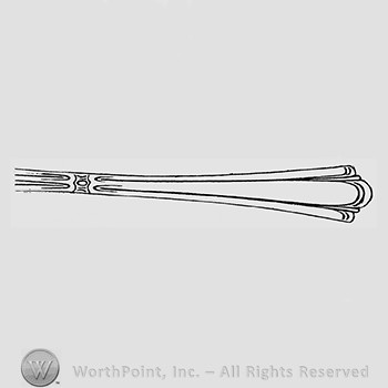 Mark with Silver Plated Pattern: Iris; flatware. | #328890