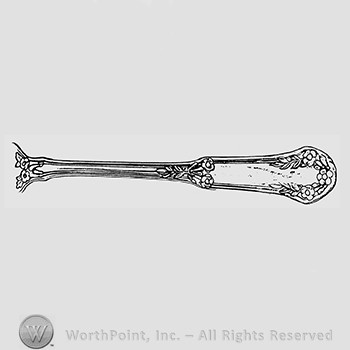 Mark with Silver Plated Pattern: Trumpet Vine; | #328921
