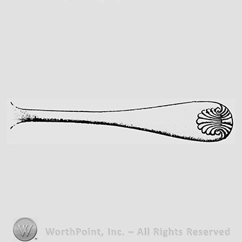 Mark with Silver Plated Pattern: Shell; flatware. | #328941