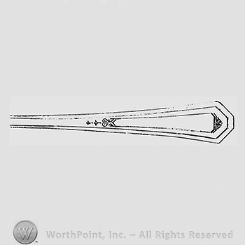 Mark with Silver Plated Pattern: Two; flatware. | #329304