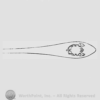 Mark with Silver Plated Pattern: Six; flatware. | #329366