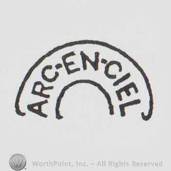 Mark with A half circle and the text | #32971