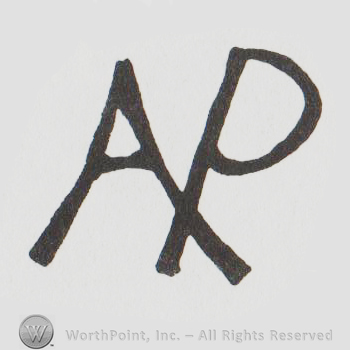 Mark with The monogram of letters "AP". | #32978