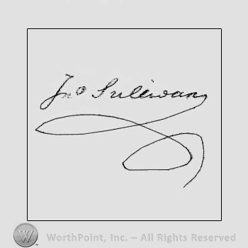Mark with Signature: John Sullivan. | #330290