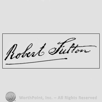 Mark with Signature: Robert Fulton. | #330299