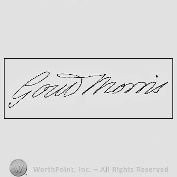 Mark with Signature: Gouverneur Morris. | #330306