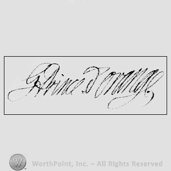 Mark with Signature: William III. | #330328