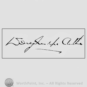 Mark with Signature: Douglas MacArthur. | #330329