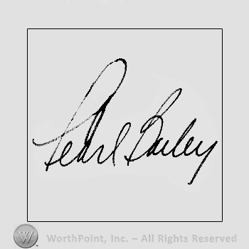 Mark with Signature: Pearl Bailey. | #330365