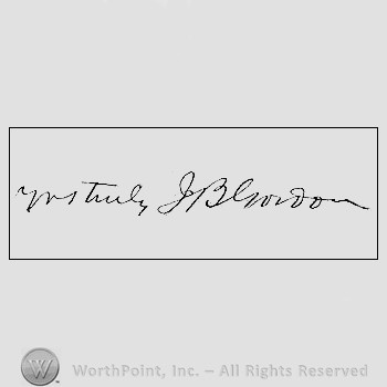 Mark with Signature: John Brown Gordon. | #330441